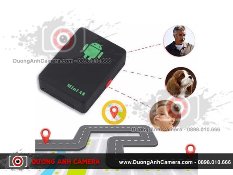 Thiết bị định vị mini A8 gắn sim & tính năng đặc biệt